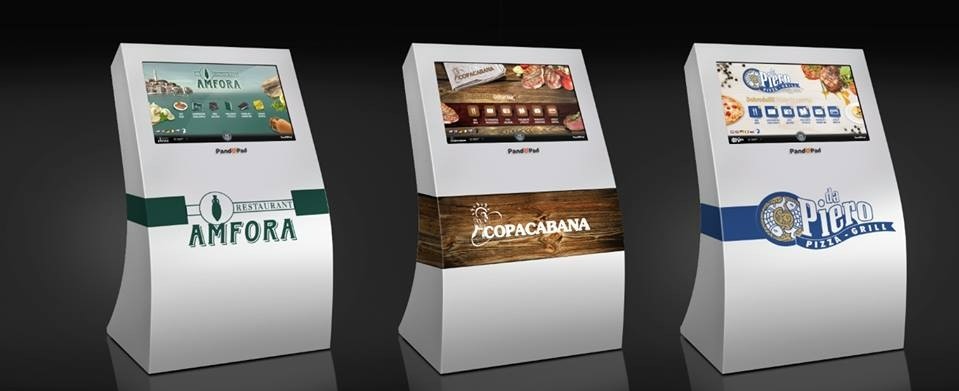 Interactive kiosks for restaurants - Pandopad
