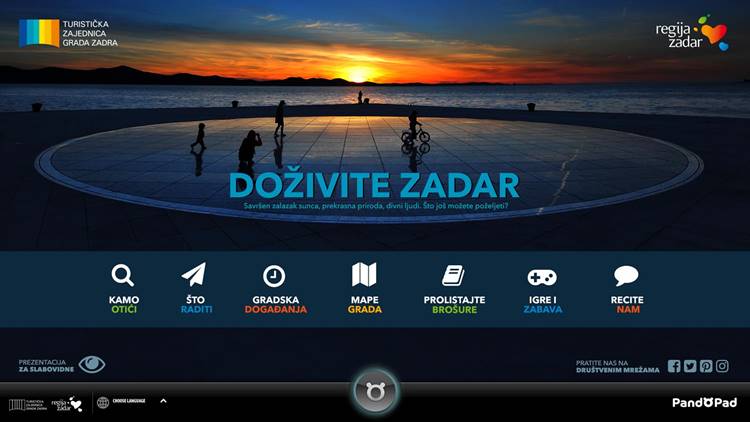 Multimedia system for the tourist information center Cedulin Palace ...